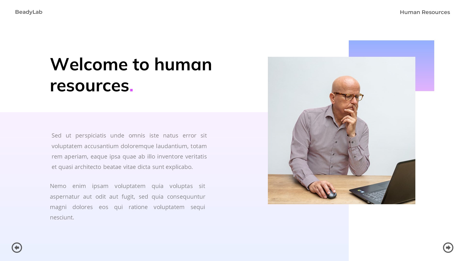 Human Resources - HRD Keynote template, Presentation Templates ...