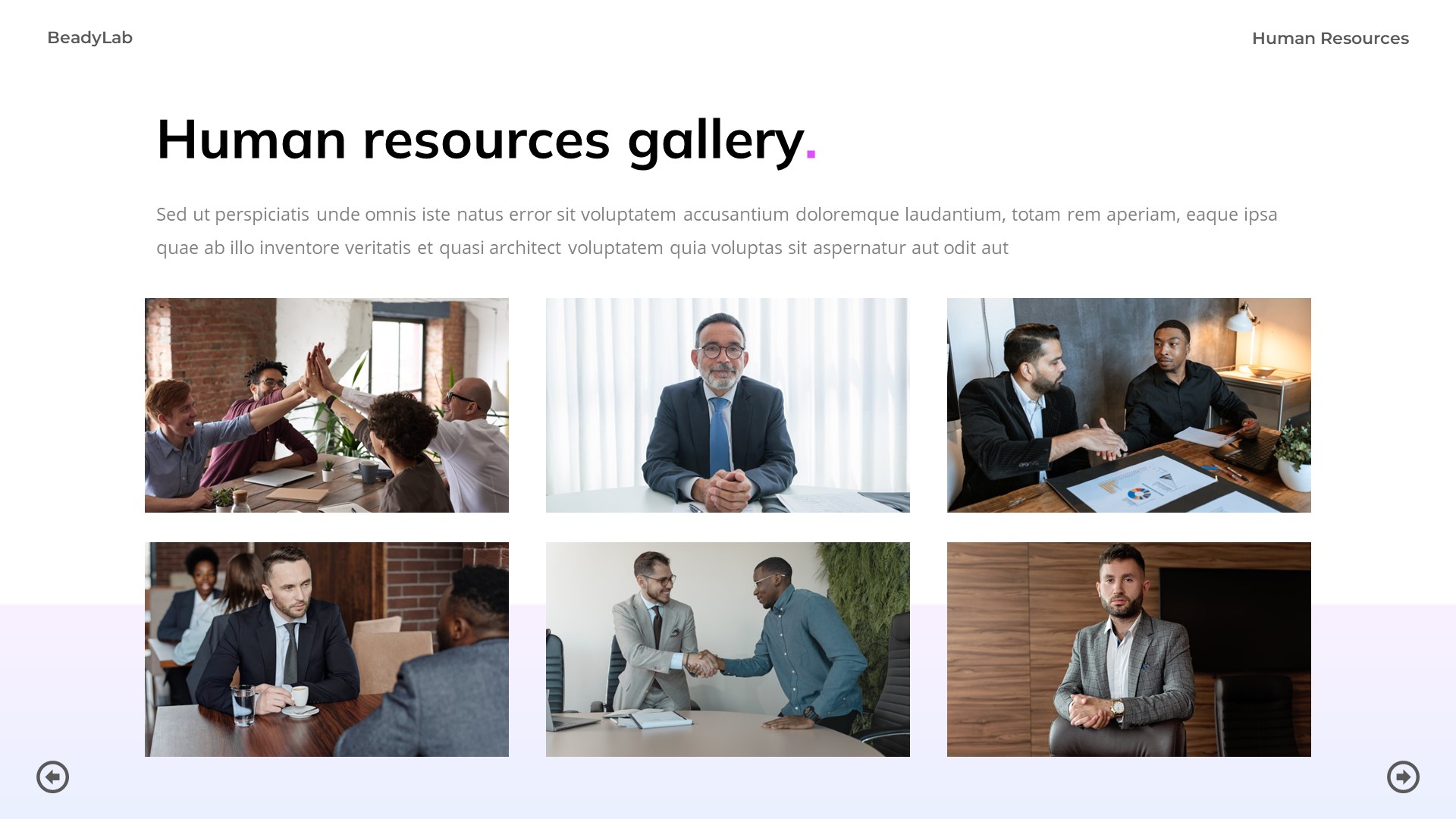 Human Resources - HRD Keynote template, Presentation Templates ...