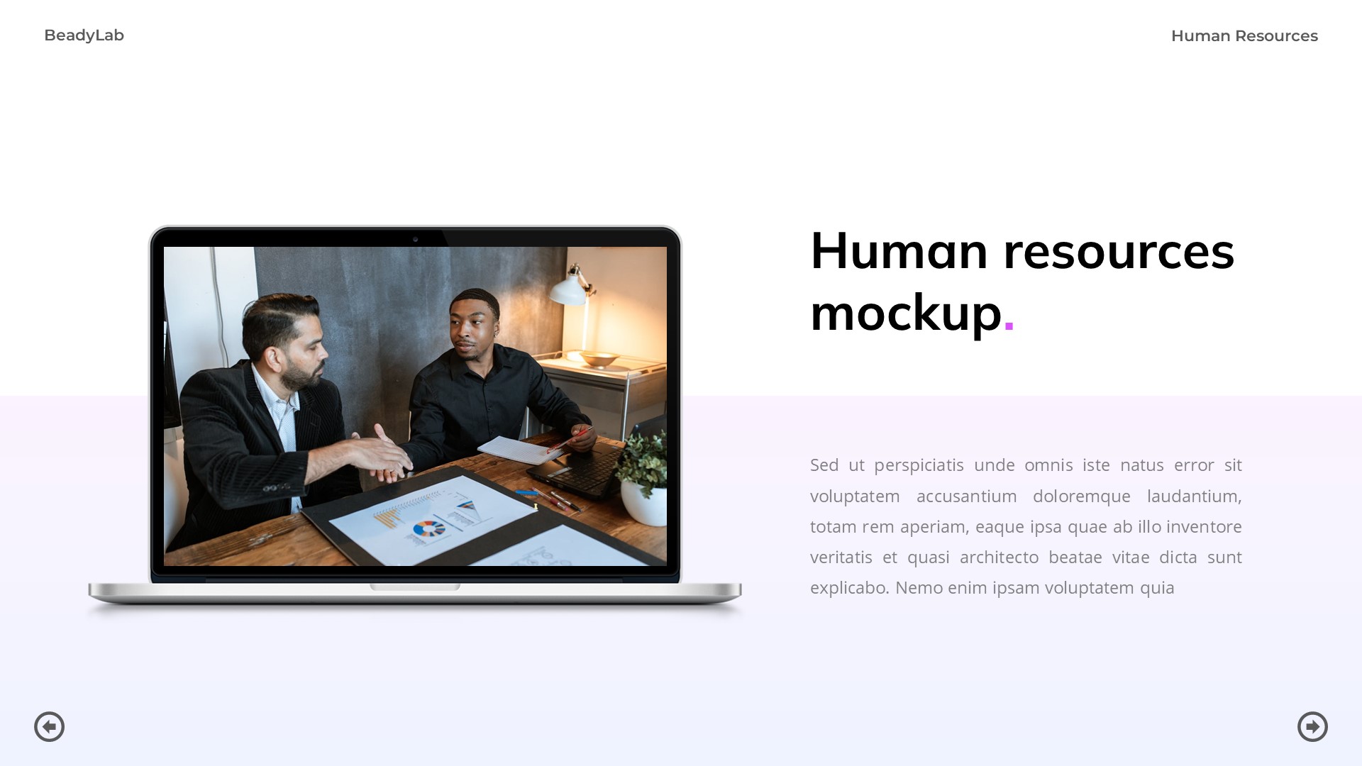 Human Resources - HRD Keynote template, Presentation Templates ...
