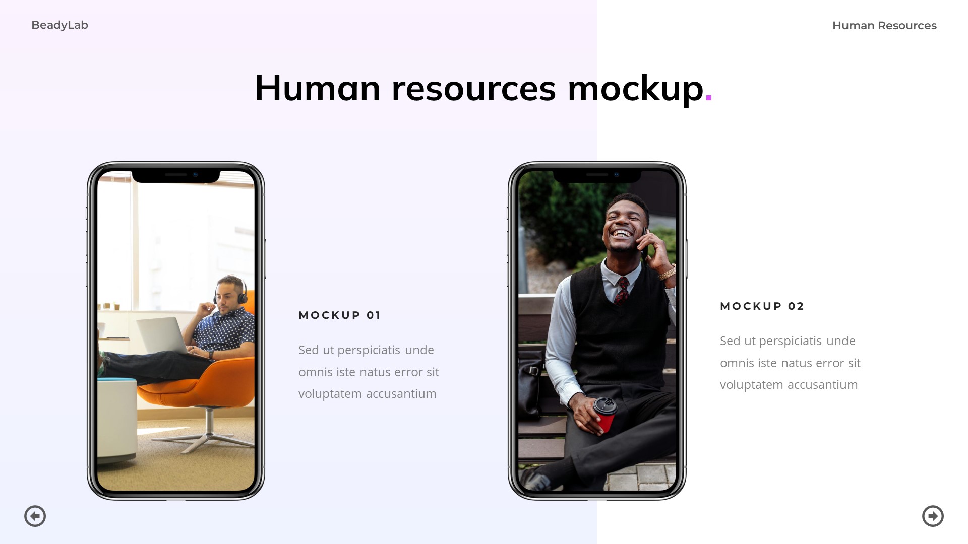 Human Resources - HRD Keynote template, Presentation Templates ...