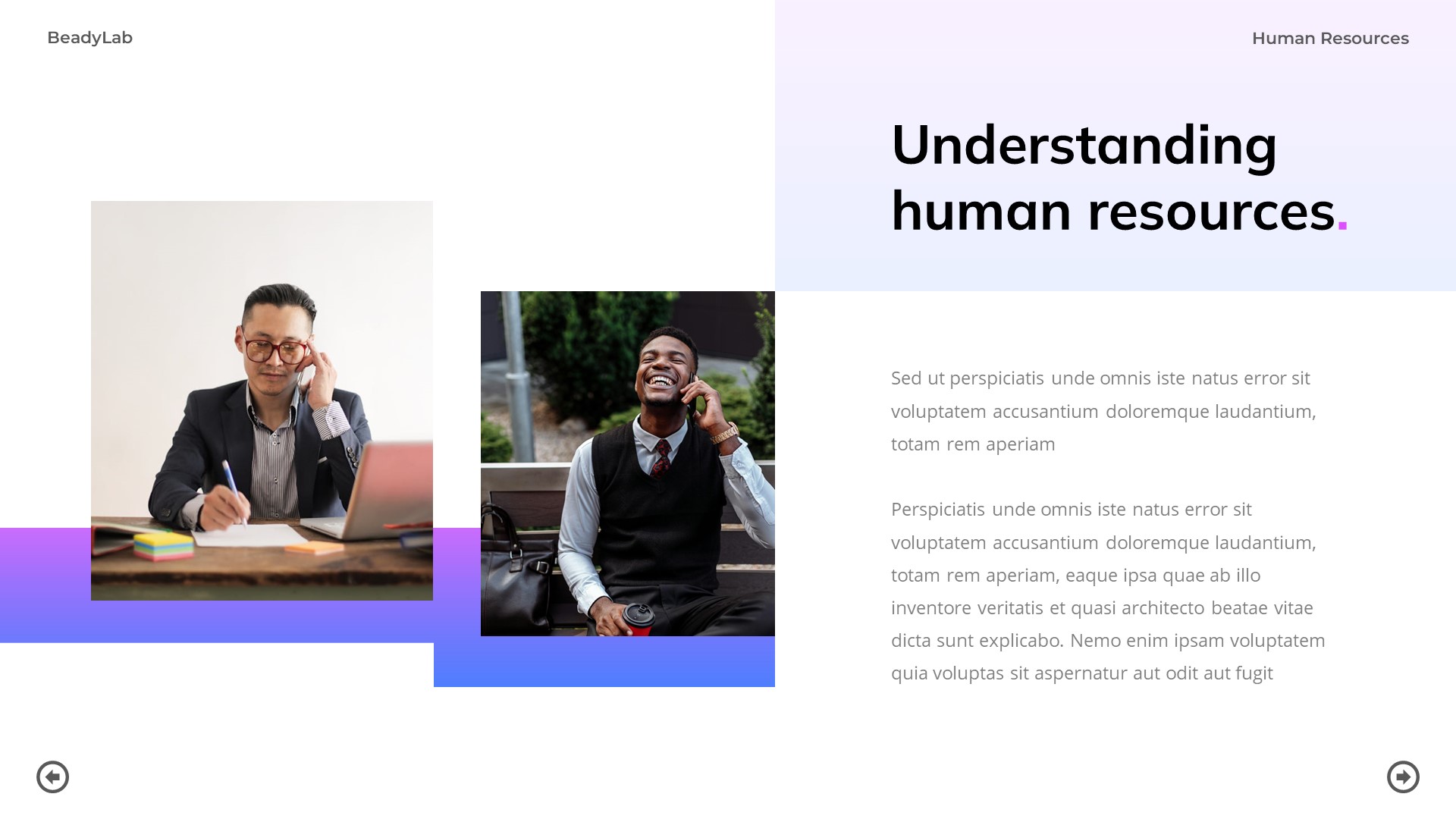 Human Resources - HRD Keynote template, Presentation Templates ...