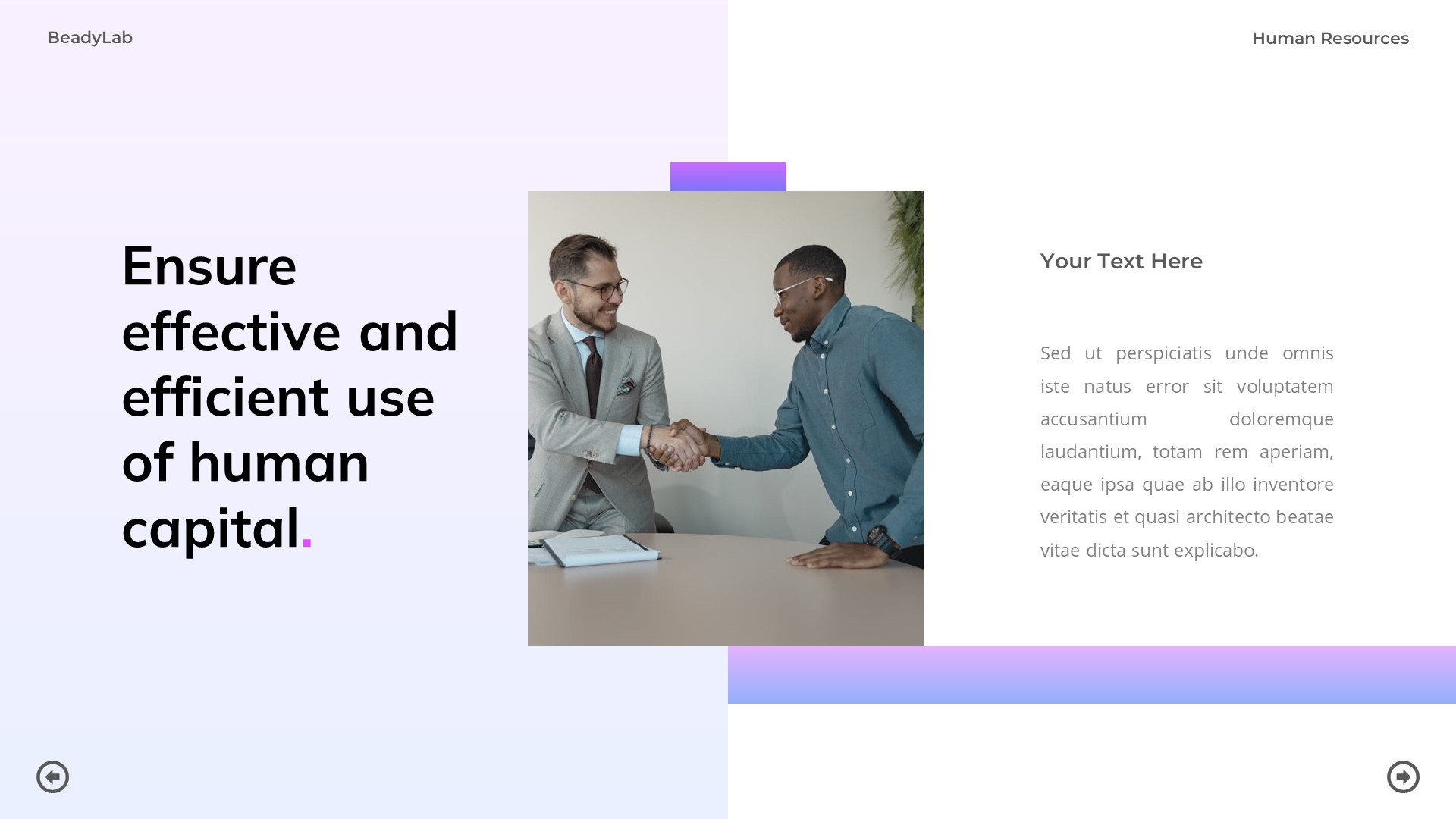 Human Resources - HRD Keynote template, Presentation Templates ...
