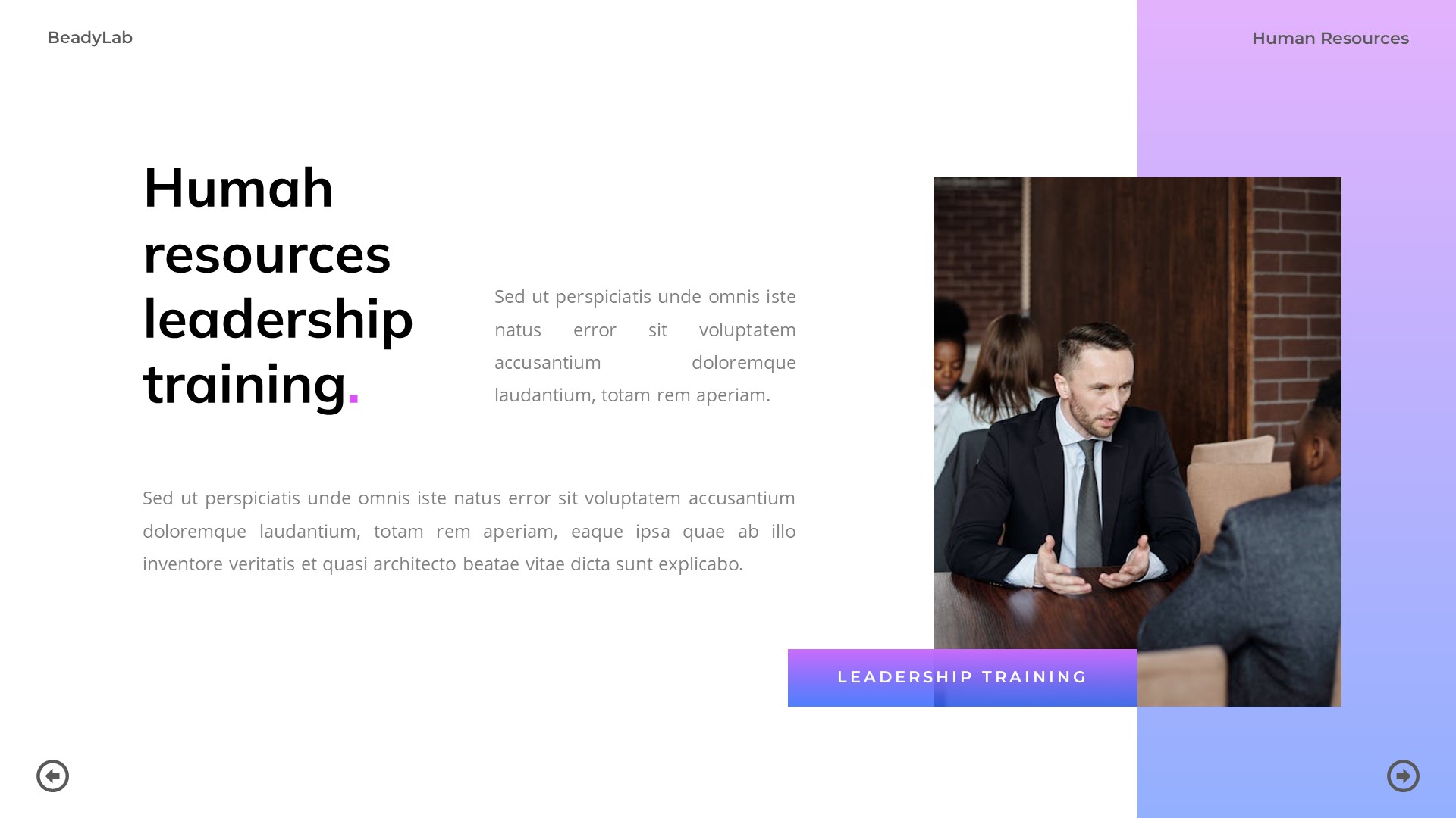 Human Resources - HRD Keynote template, Presentation Templates ...