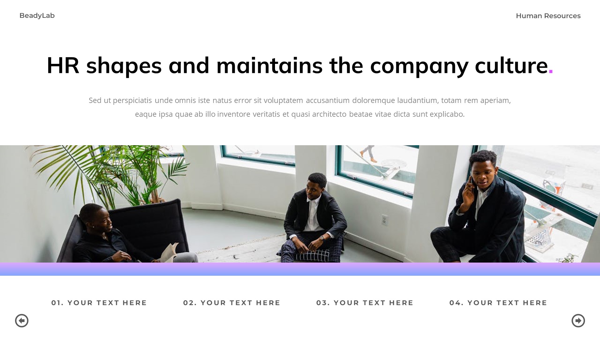 Human Resources - HRD Keynote template, Presentation Templates ...