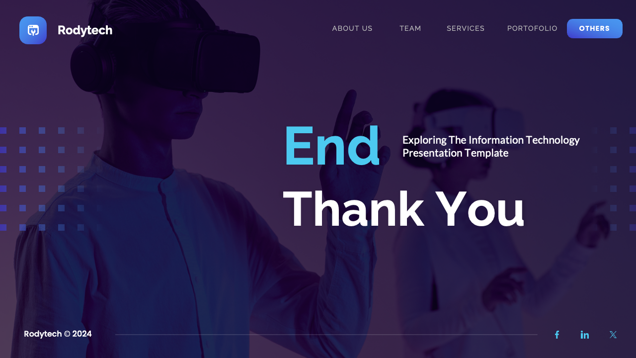 Rodytech - IT Technology PowerPoint Template, Presentation Templates