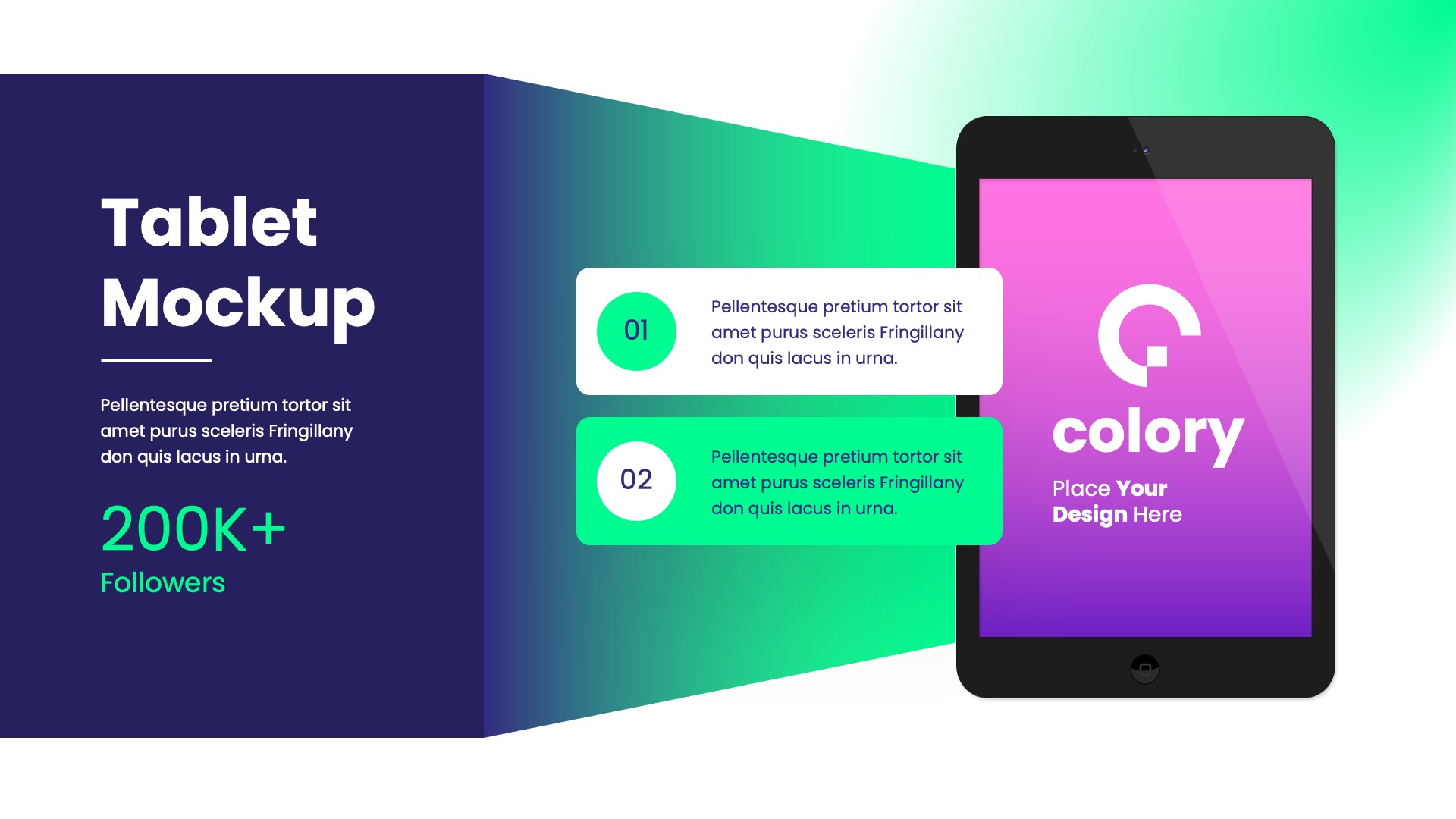 Colory - Multipurpose Business Pitch Deck Keynote Template ...