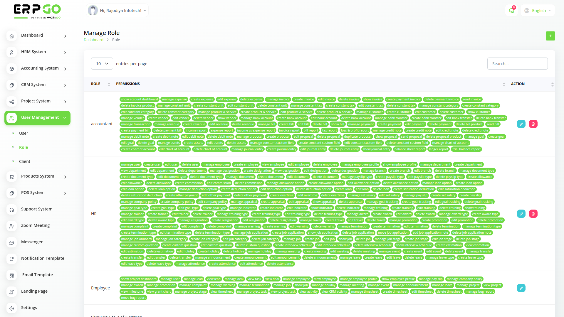 ERPGo - All In One Business ERP With Project, Account, HRM, CRM & POS ...