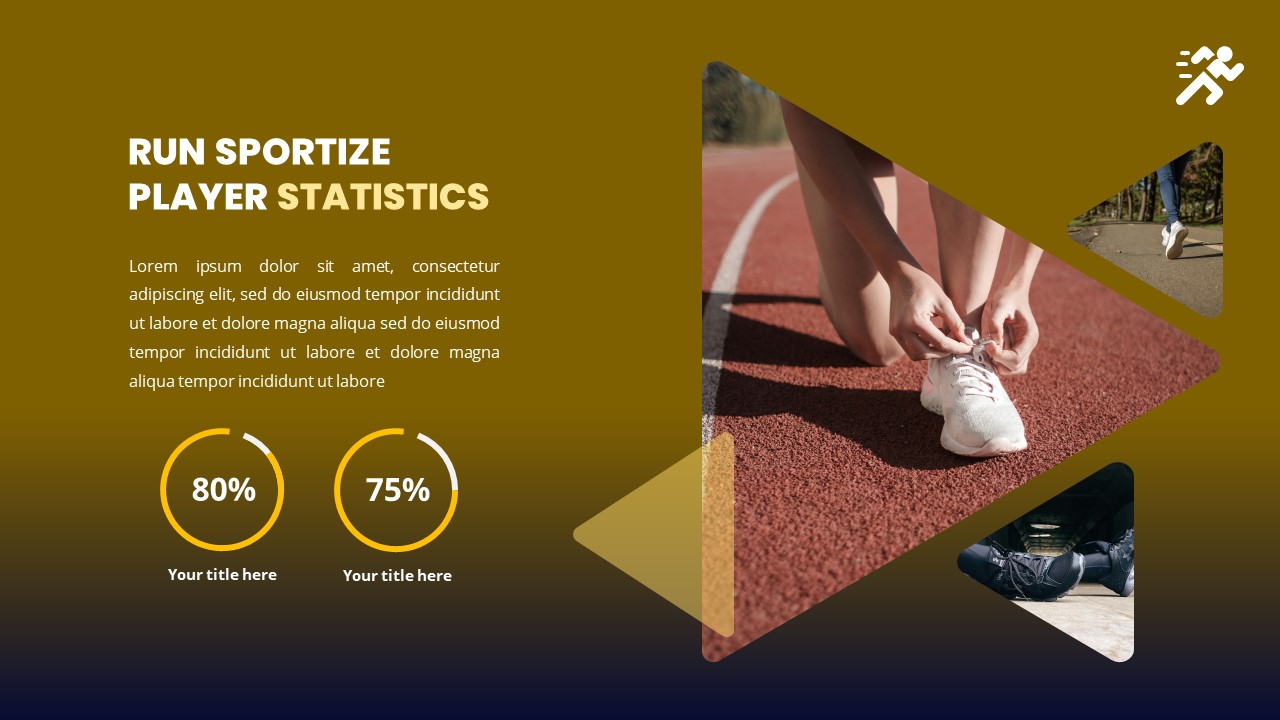 Run Sportize - Running Event PowerPoint Template, Presentation Templates