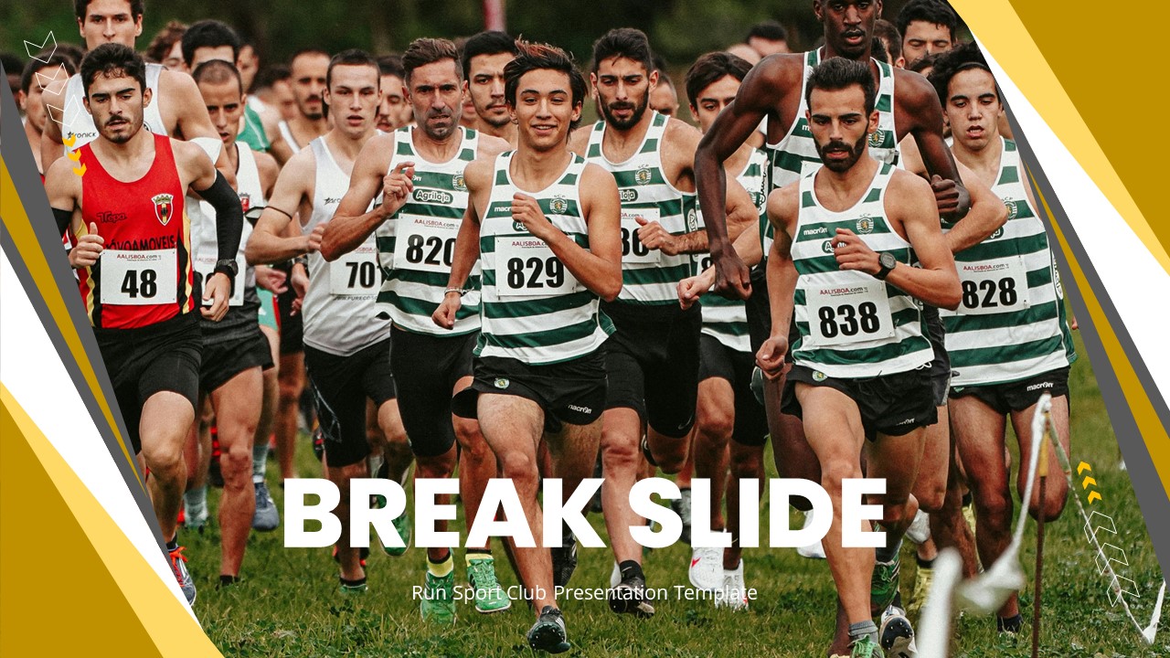 Run Sportize - Running Event PowerPoint Template, Presentation Templates