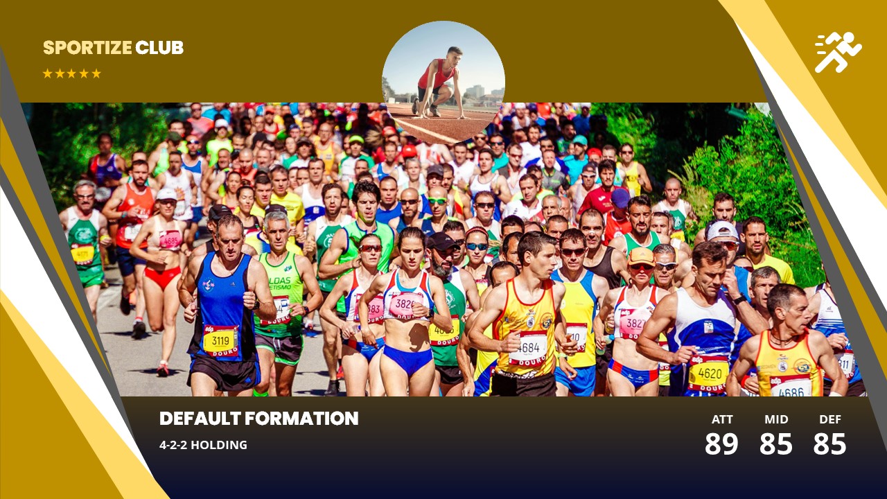 Run Sportize - Running Event PowerPoint Template, Presentation Templates