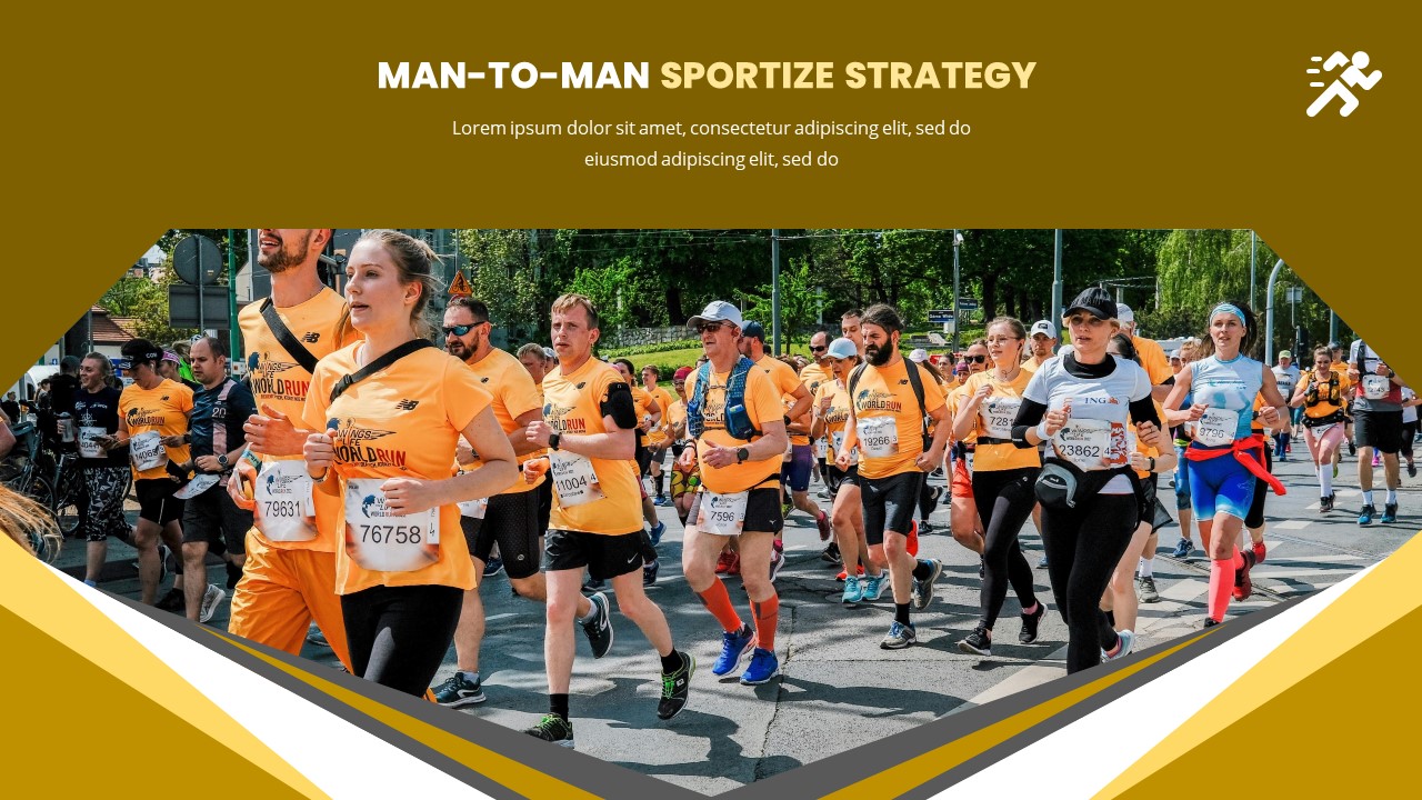 Run Sportize - Running Event PowerPoint Template, Presentation Templates