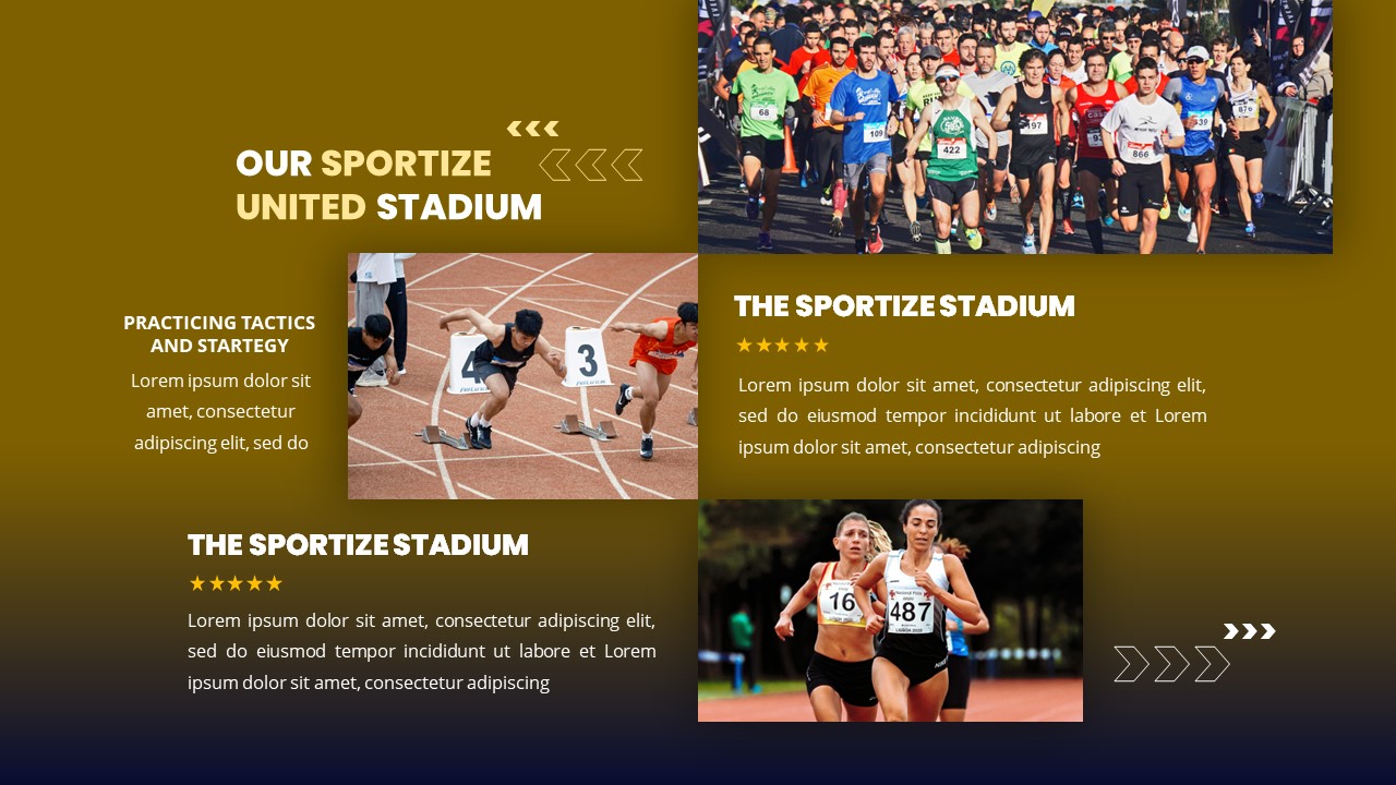 Run Sportize - Running Event PowerPoint Template, Presentation Templates