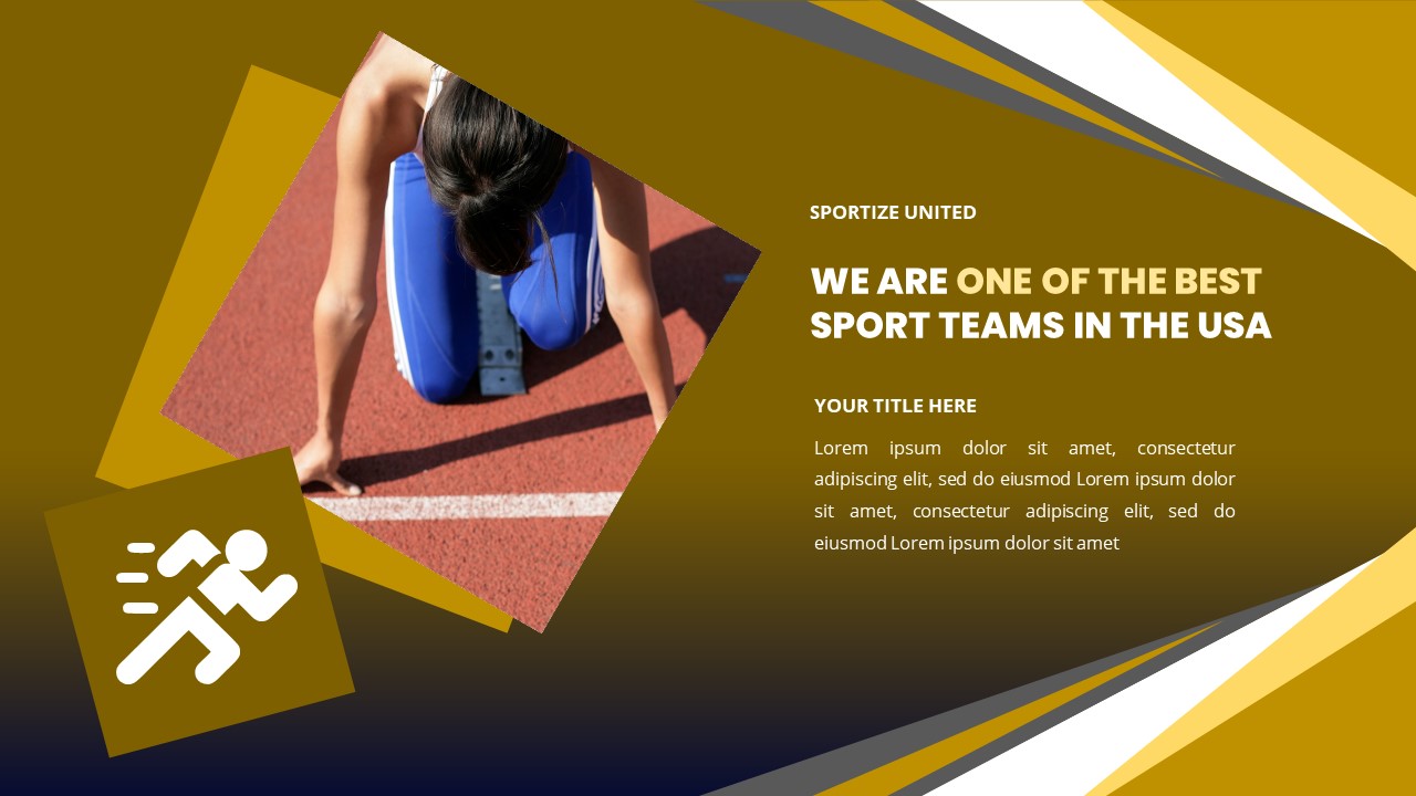 Run Sportize - Running Event PowerPoint Template, Presentation Templates