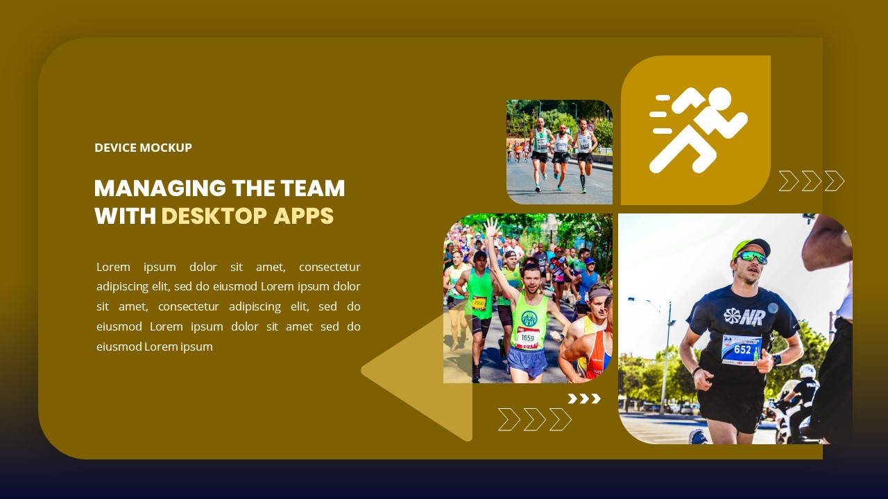 Run Sportize - Running Event PowerPoint Template, Presentation Templates