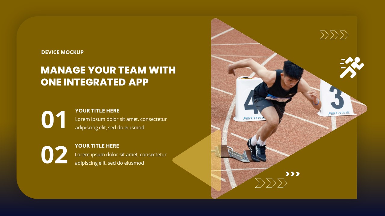 Run Sportize - Running Event PowerPoint Template, Presentation Templates