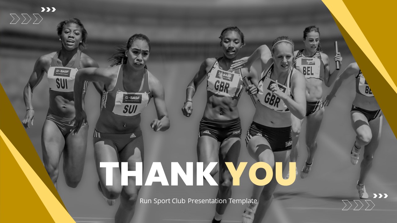 Run Sportize - Running Event PowerPoint Template, Presentation Templates