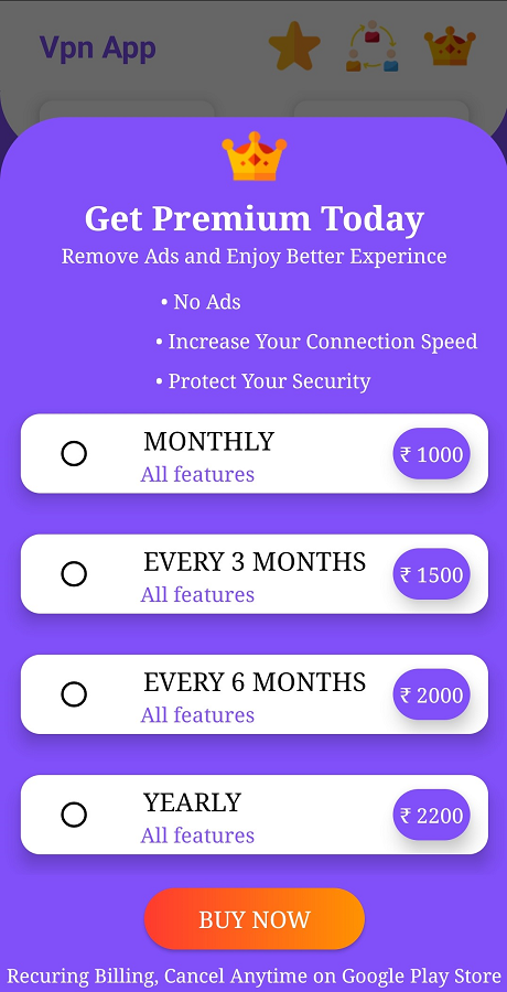 Fast-Pro VPN App | VPN Unblock Proxy | VPN In App Purchase | High ...