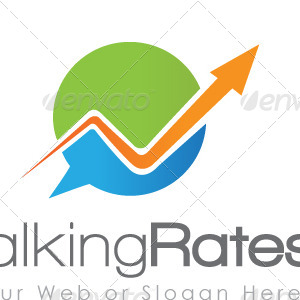 Talking Rates Logo, Logo Templates | GraphicRiver
