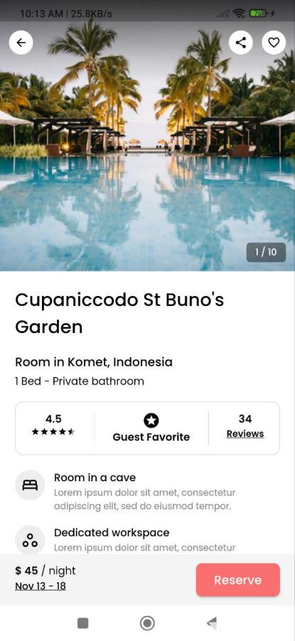 Haven – Room Finder Flutter UI Kit by BisDig | CodeCanyon