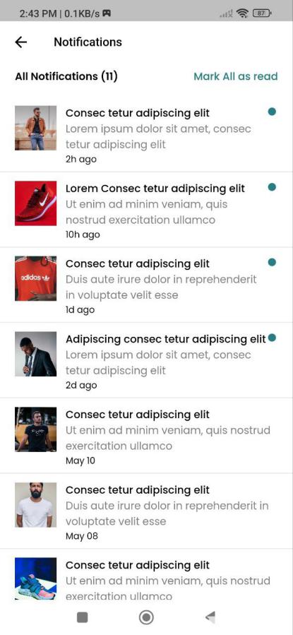 Trendise – Eccomerce Flutter UI Kit by BisDig | CodeCanyon