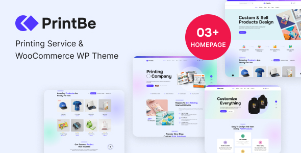 PrintBe - Printing Service & WooCommerce WP Theme by themelexus | ThemeForest