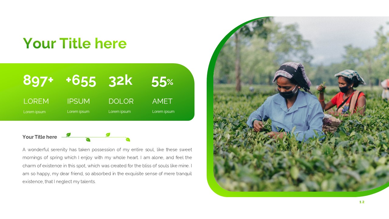 Farm Agriculture PowerPoint Template, Presentation Templates | GraphicRiver