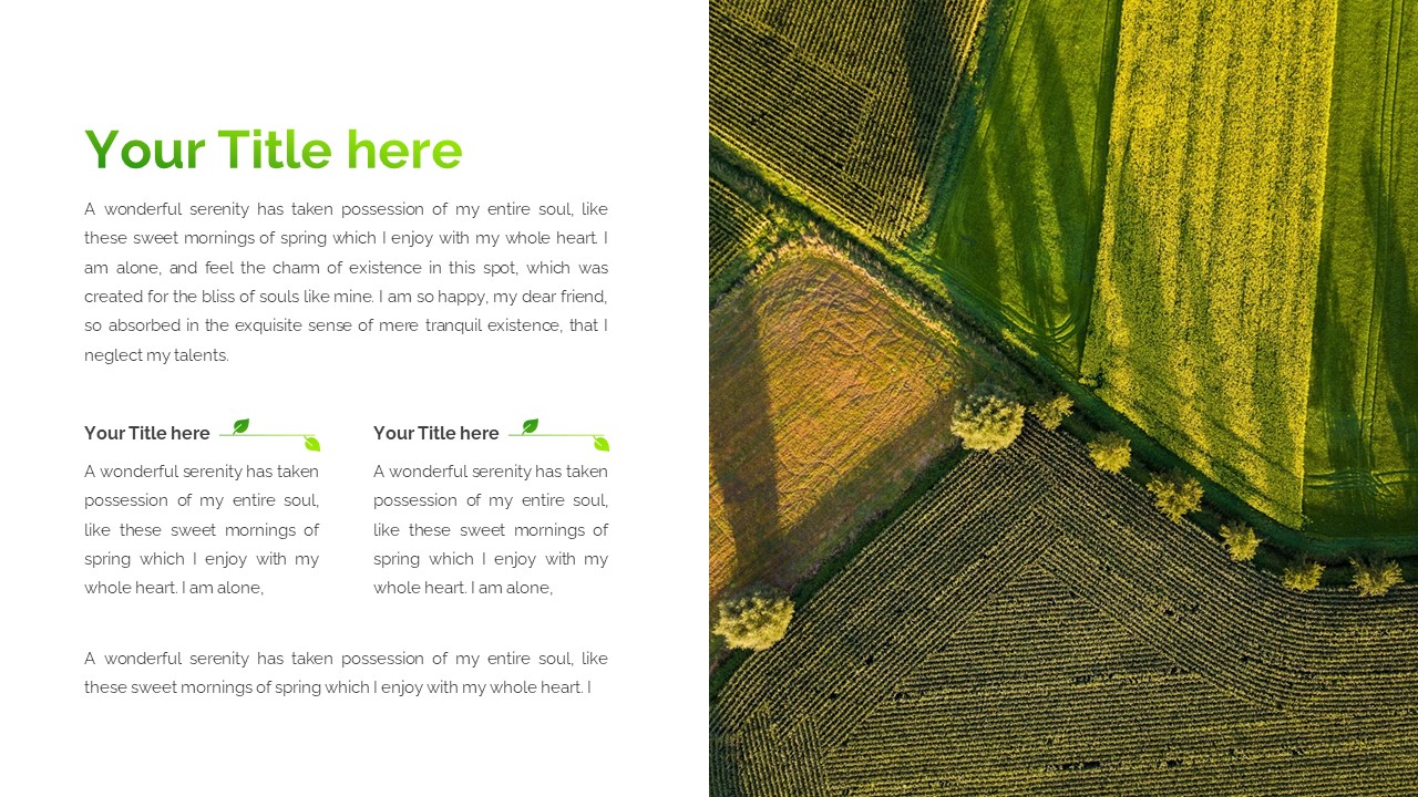 Farm Agriculture PowerPoint Template, Presentation Templates | GraphicRiver