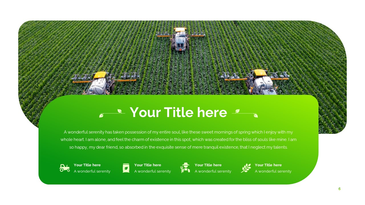 Farm Agriculture PowerPoint Template, Presentation Templates | GraphicRiver