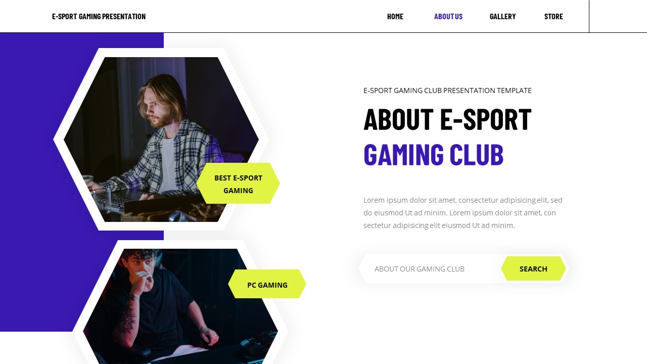 Esport Gaming Presentation PowerPoint, Presentation Templates ...