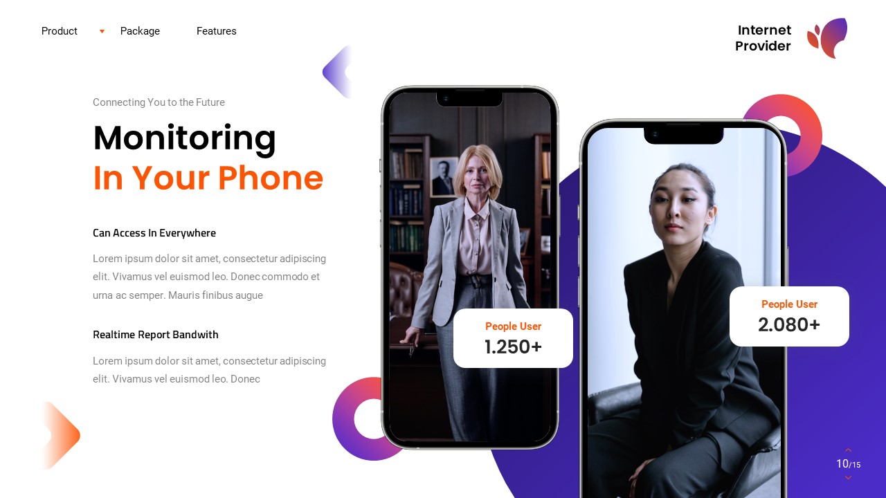 Internet Service Provider Google Slide, Presentation Templates ...