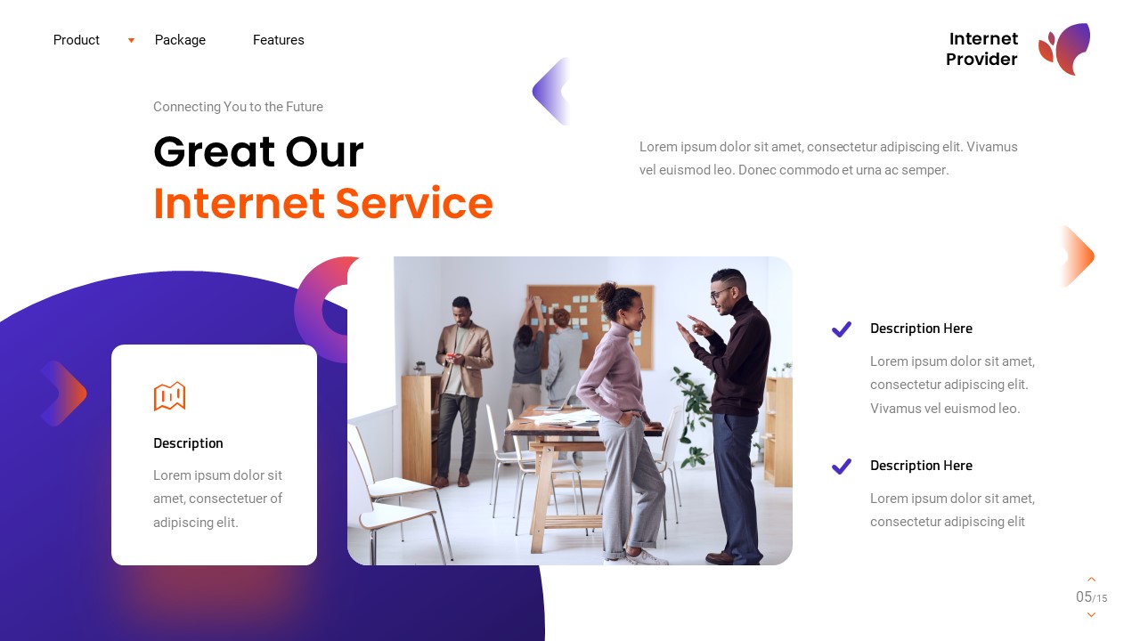 Internet Service Provider Google Slide, Presentation Templates ...