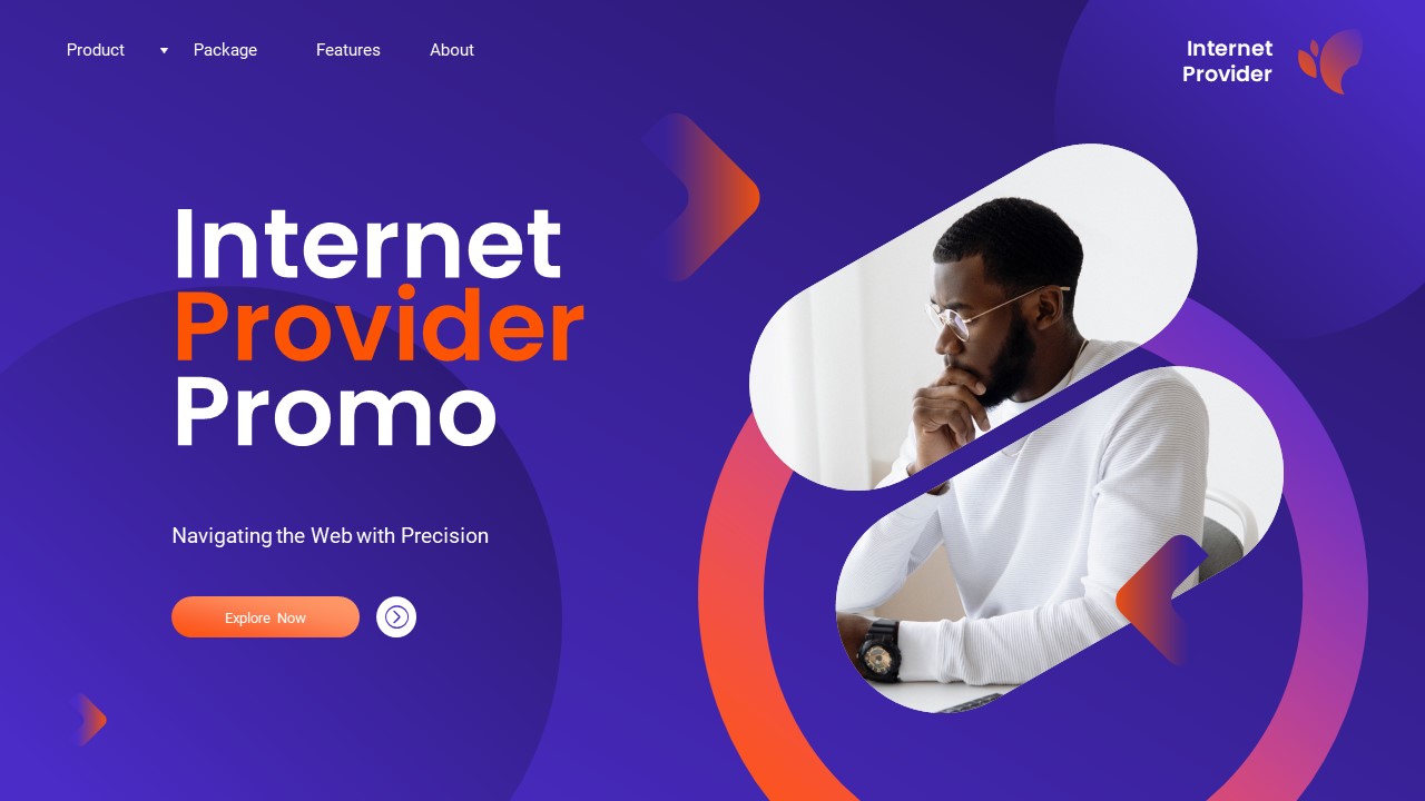 Internet Service Provider PowerPoint, Presentation Templates | GraphicRiver