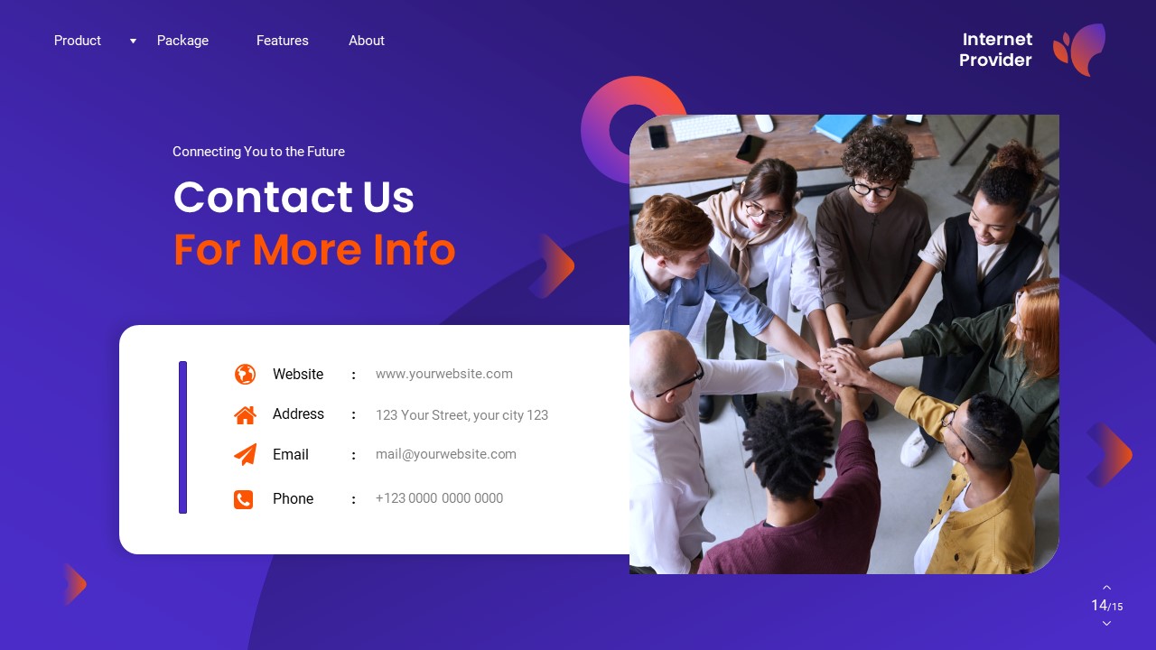 Internet Service Provider PowerPoint, Presentation Templates | GraphicRiver