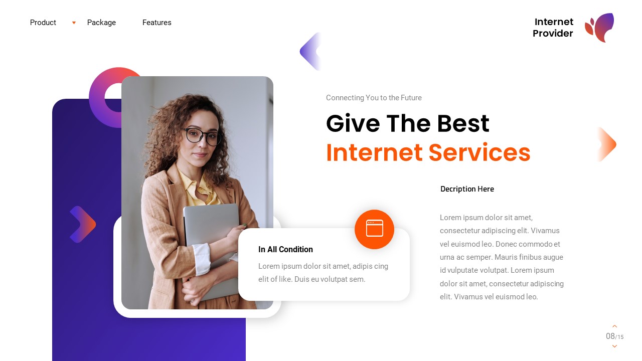 Internet Service Provider PowerPoint, Presentation Templates | GraphicRiver