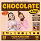 Chocolate Day Flyer, Print Templates | GraphicRiver