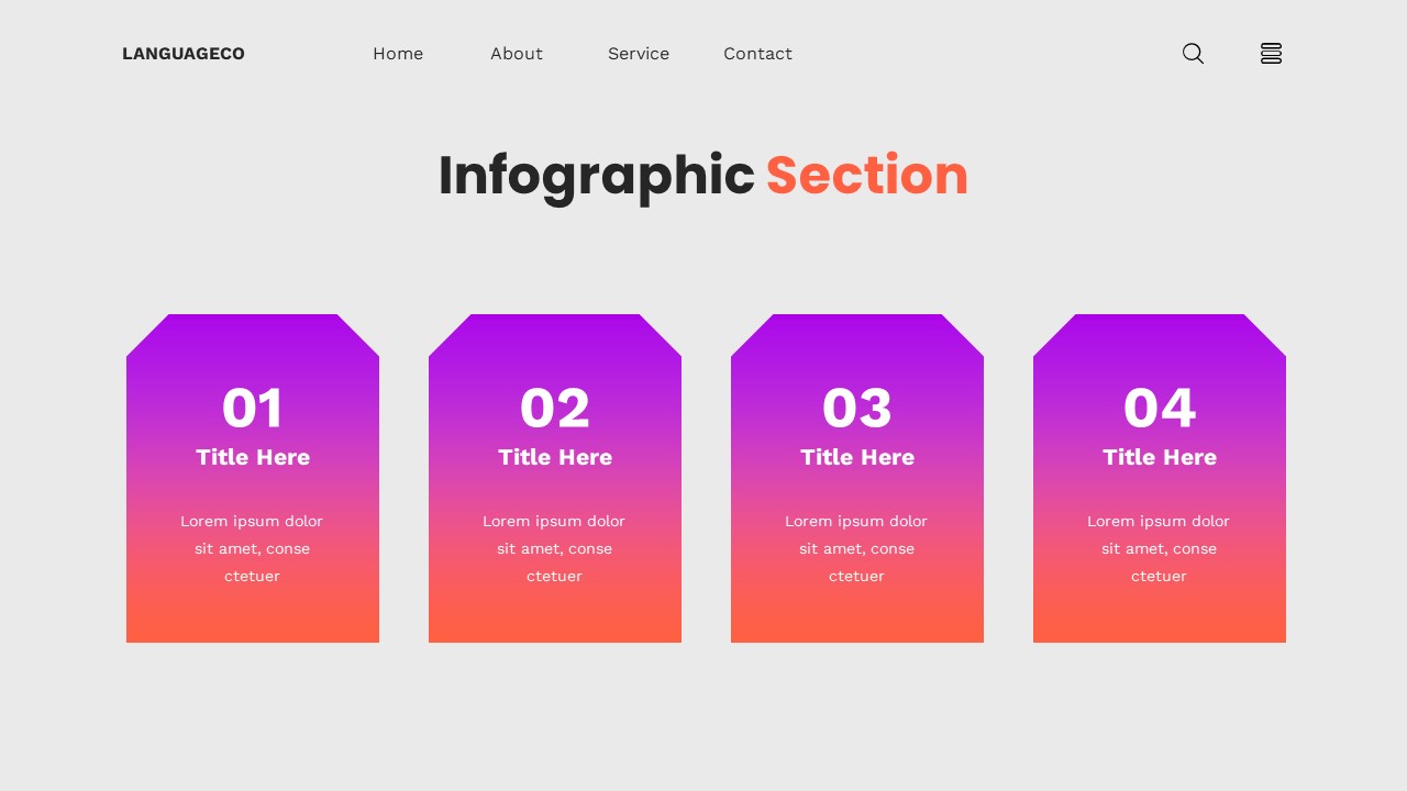 Languageco - Language School Powerpoint Templates, Presentation Templates