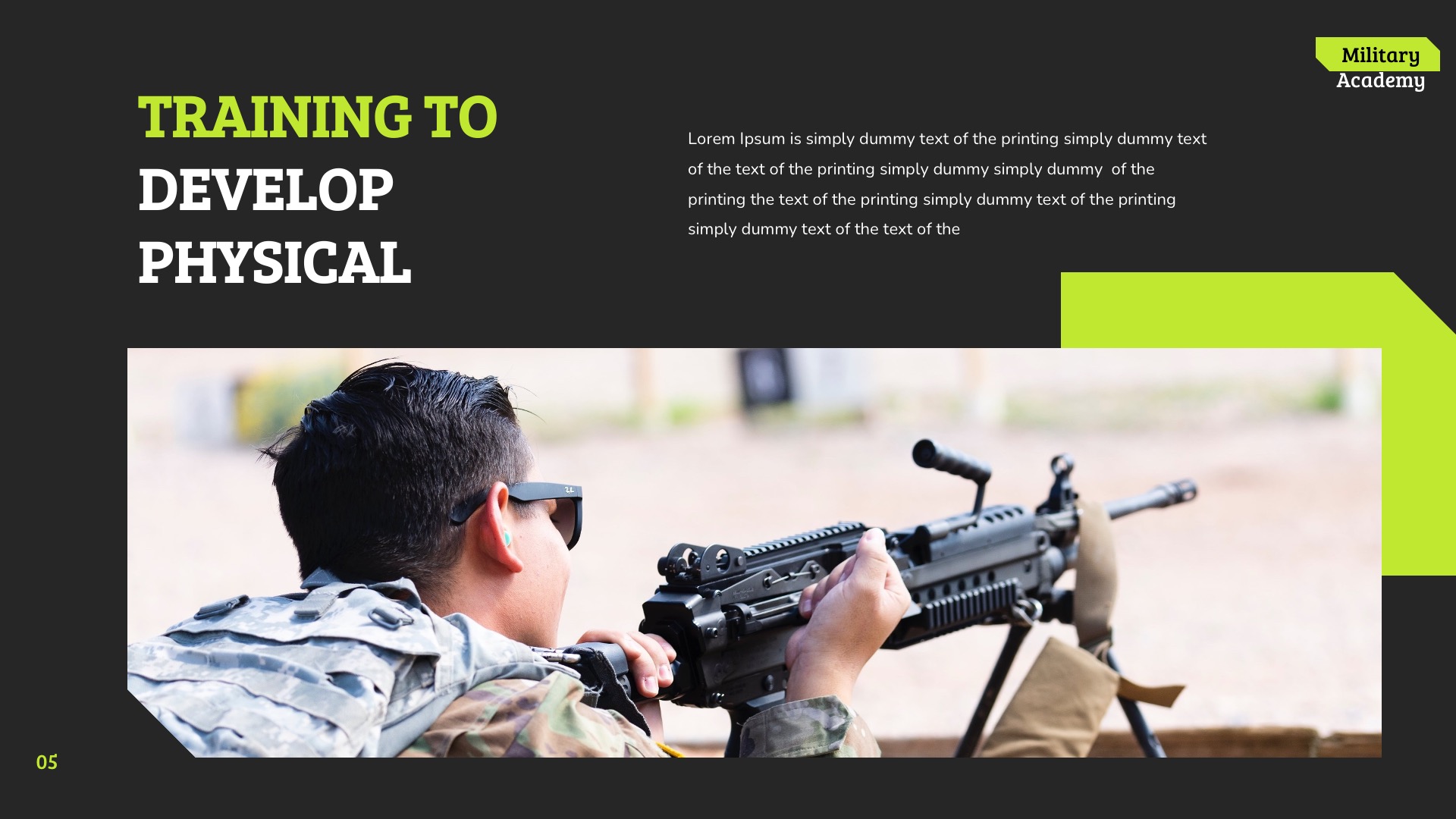 Military Academy PowerPoint, Presentation Templates | GraphicRiver