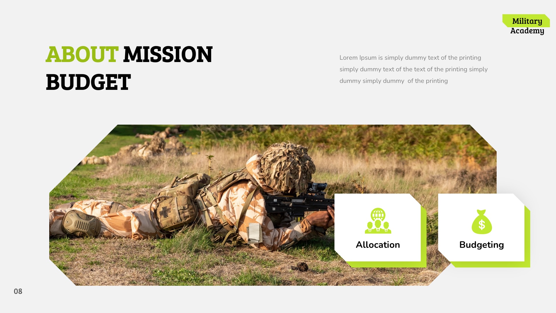 Military Academy PowerPoint, Presentation Templates | GraphicRiver