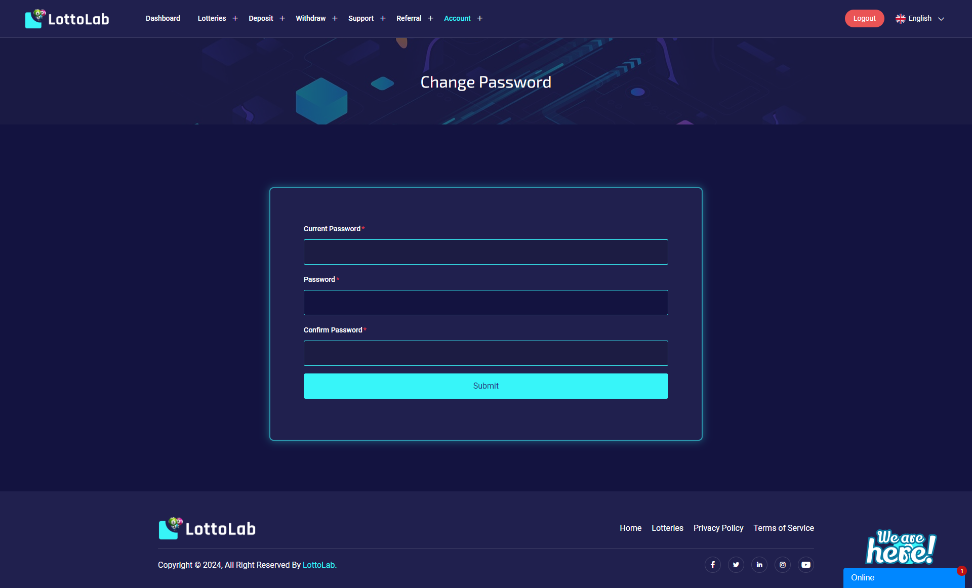 LottoLab - Live Lottery Platform by ViserLab | CodeCanyon