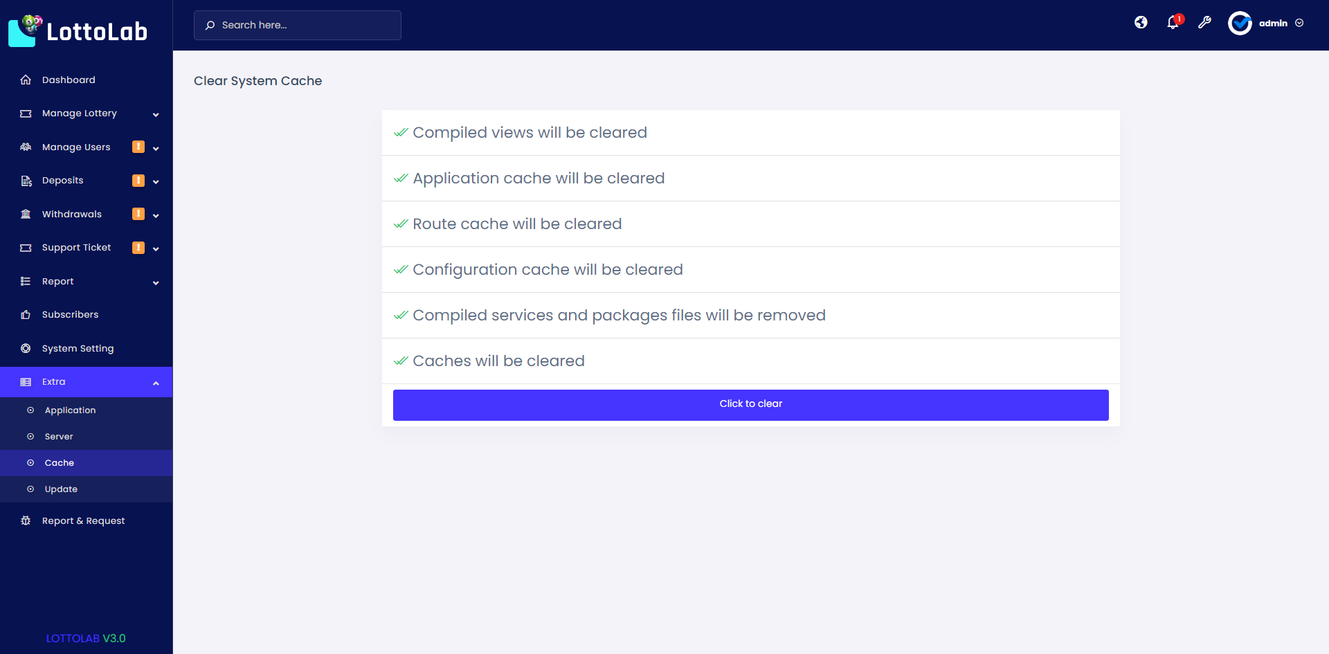 LottoLab - Live Lottery Platform by ViserLab | CodeCanyon