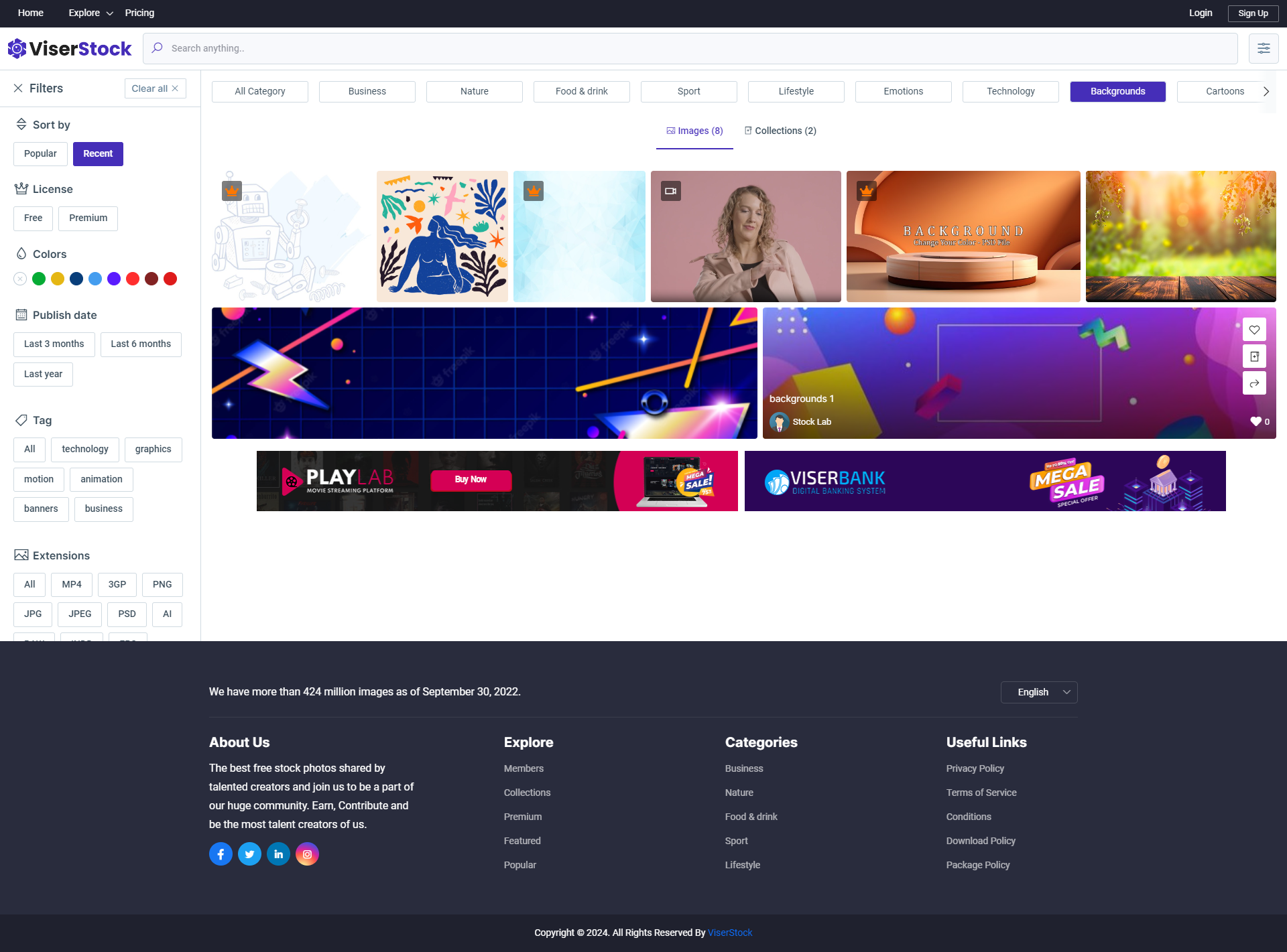 ViserStock - Ultimate Microstock Marketplace by ViserLab | CodeCanyon