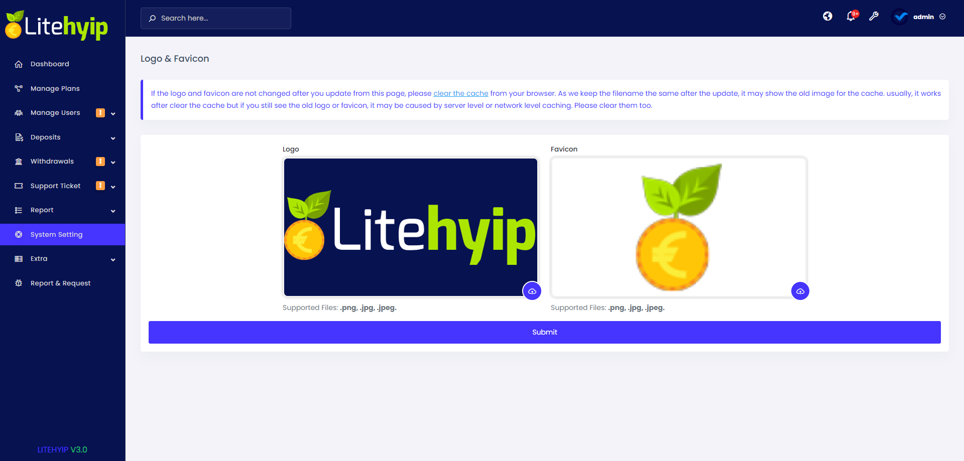 LiteHYIP - Simple HYIP Investment Platform by ViserLab | CodeCanyon