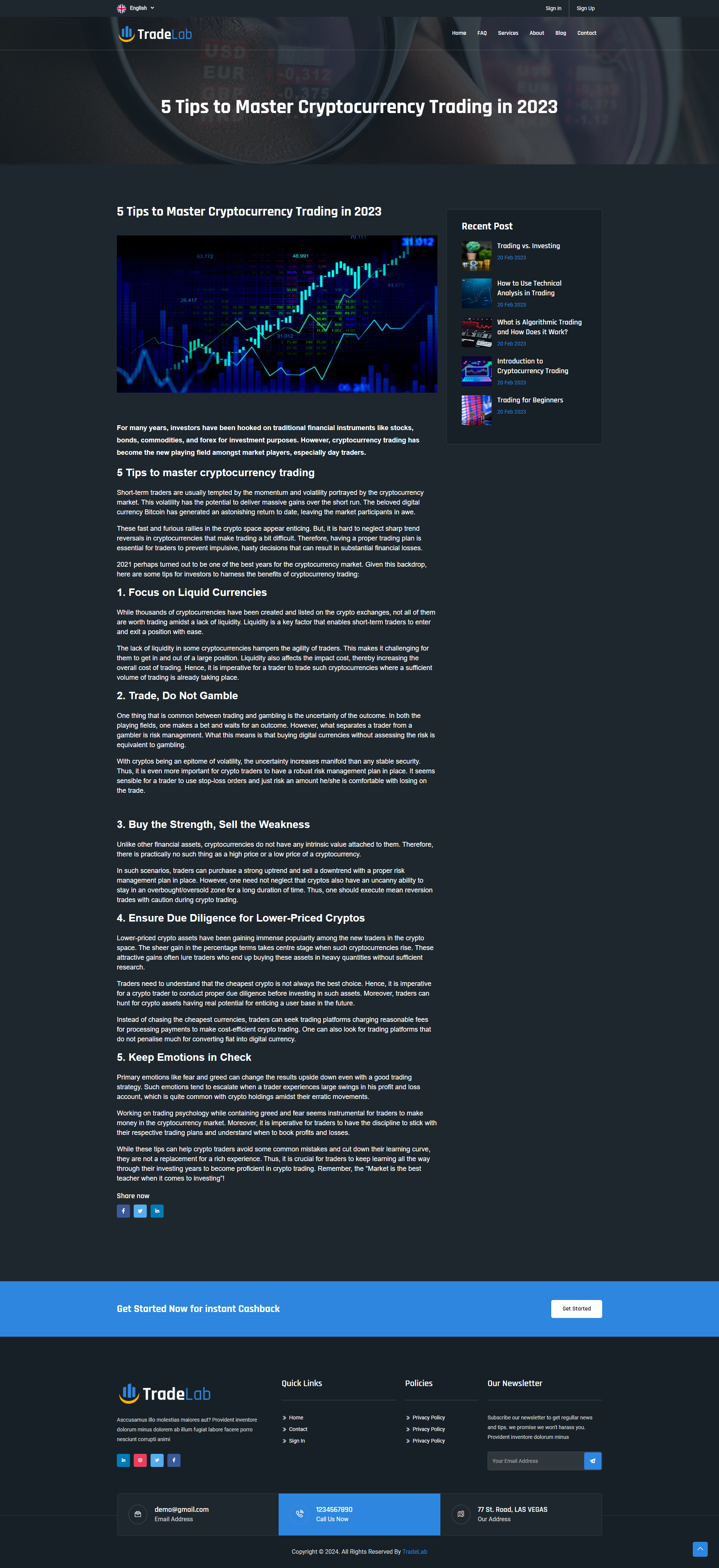 TradeLab - Online Trading Platform by ViserLab | CodeCanyon