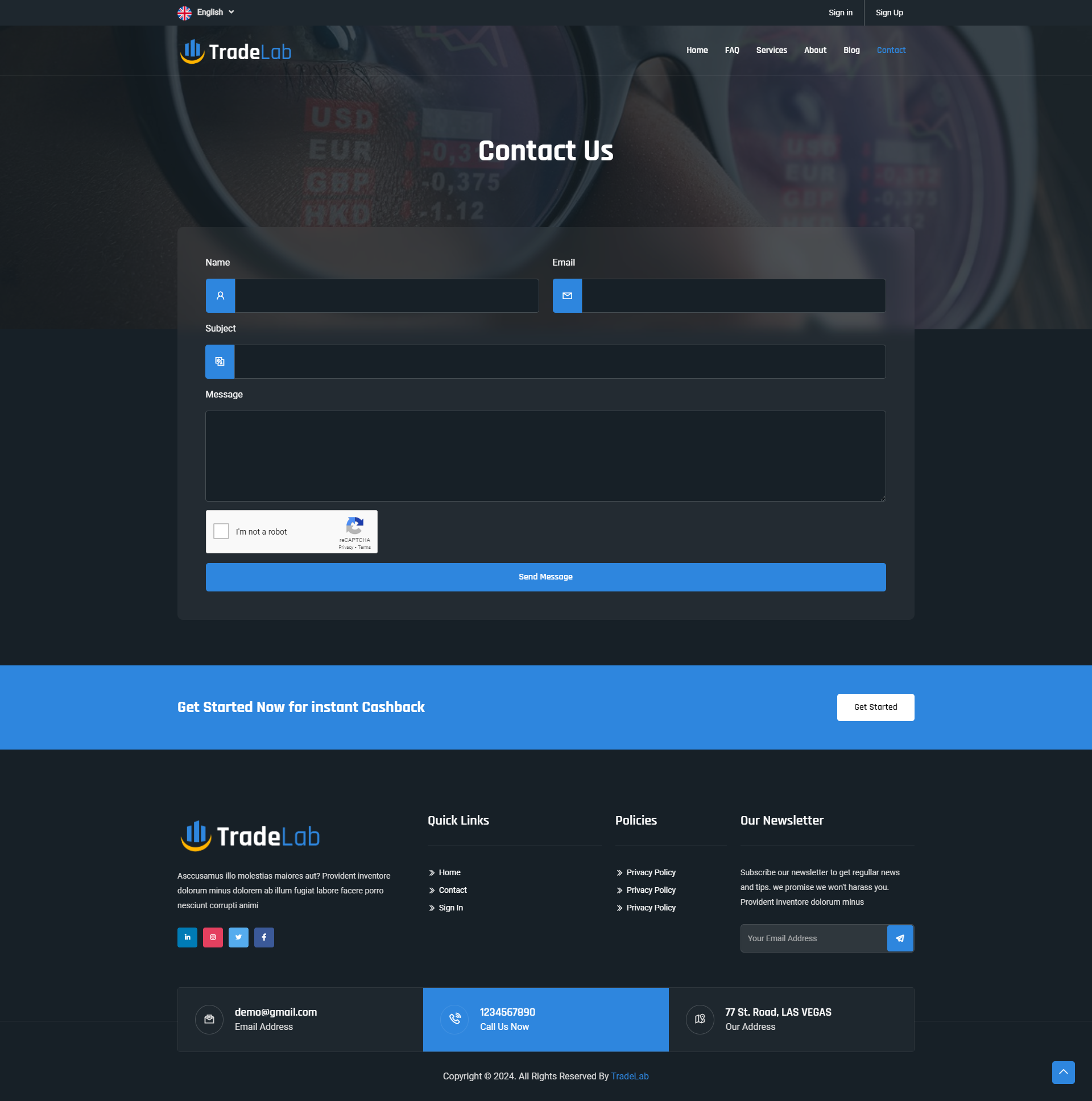 TradeLab - Online Trading Platform by ViserLab | CodeCanyon