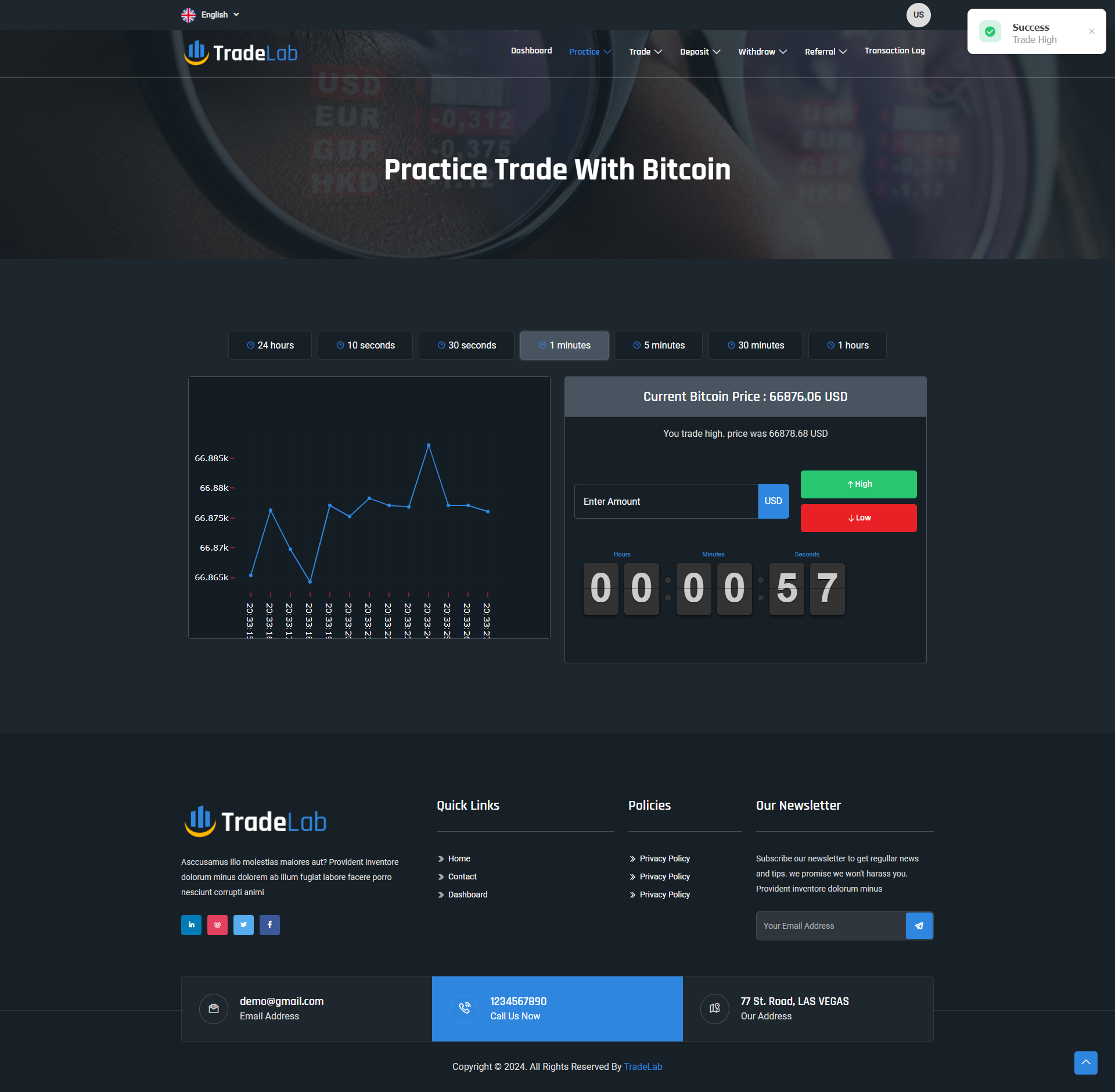 TradeLab - Online Trading Platform by ViserLab | CodeCanyon