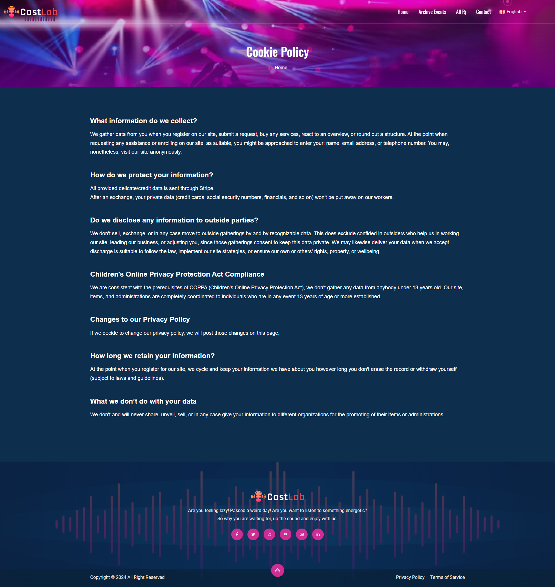 CastLab - Live Radio Broadcasting Platform by ViserLab | CodeCanyon