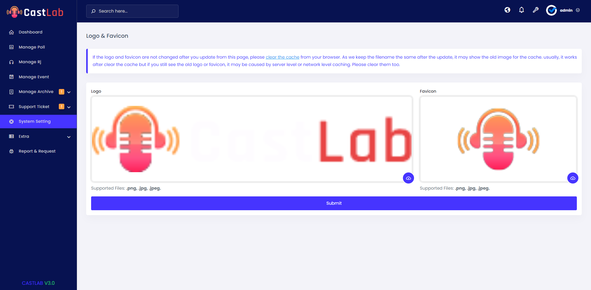 CastLab - Live Radio Broadcasting Platform by ViserLab | CodeCanyon