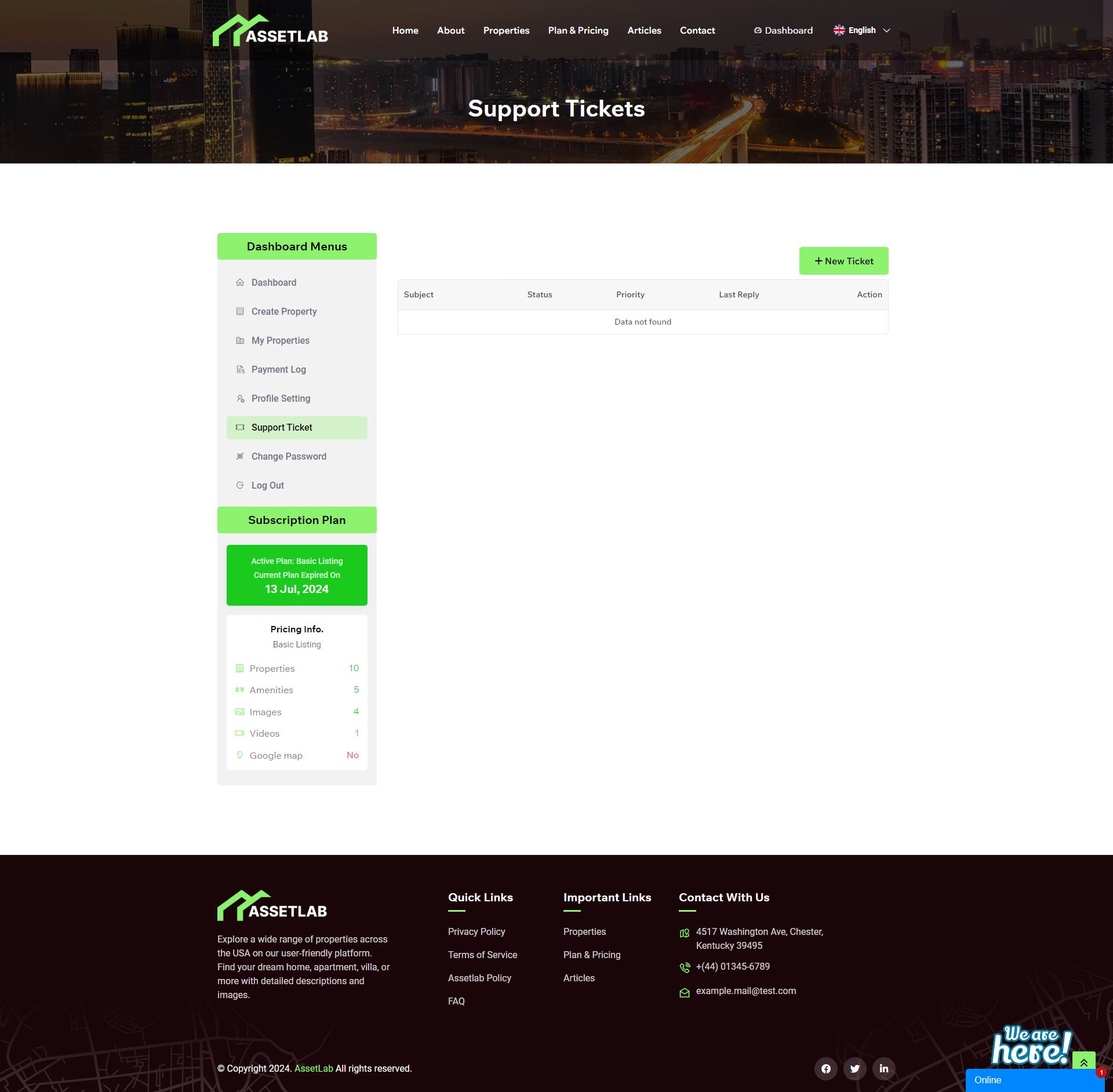 AssetLab - Property Listing Platform | Property Buy Sell | Property Rent by ViserLab