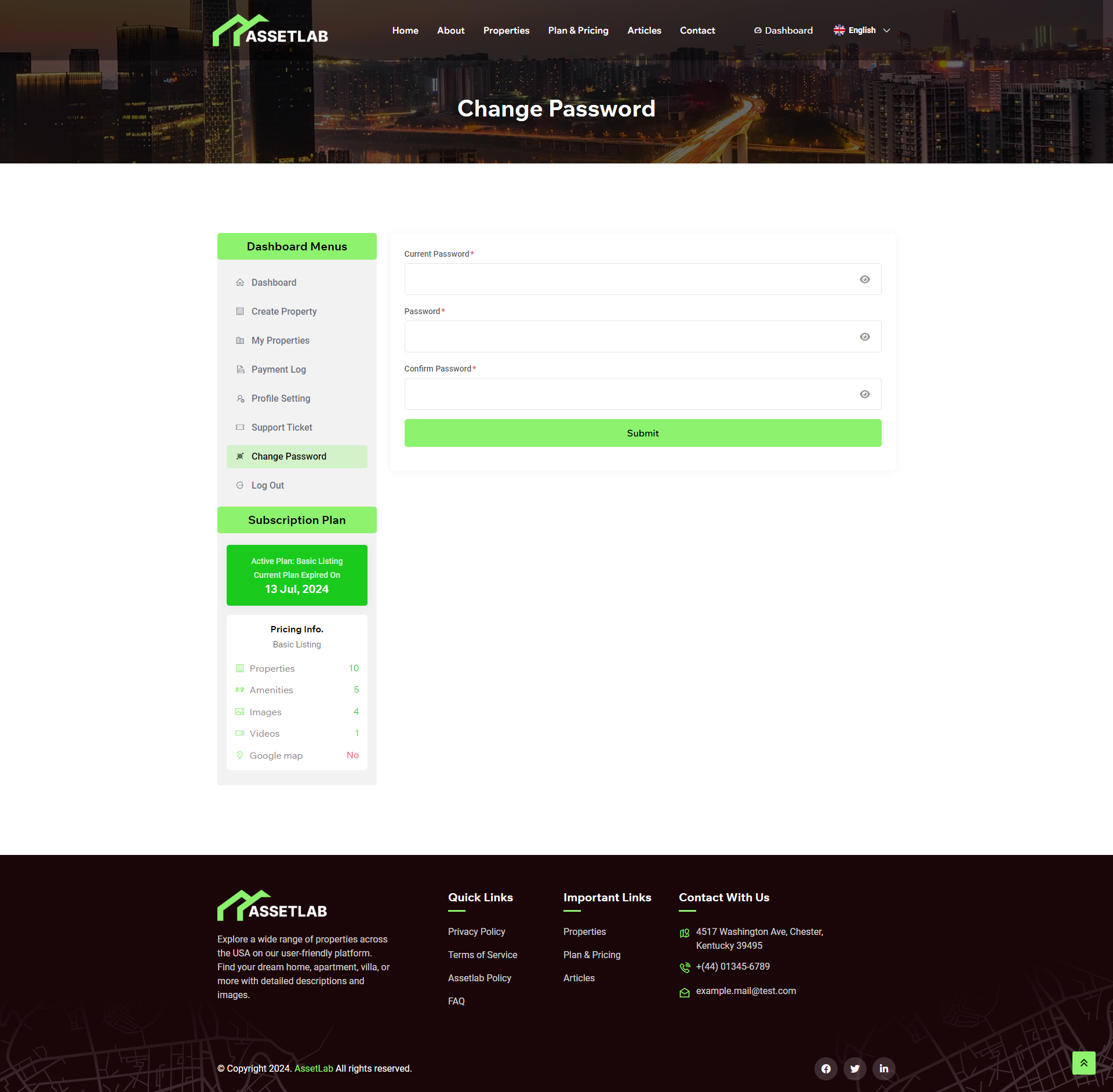 AssetLab - Property Listing Platform | Property Buy Sell | Property Rent by ViserLab