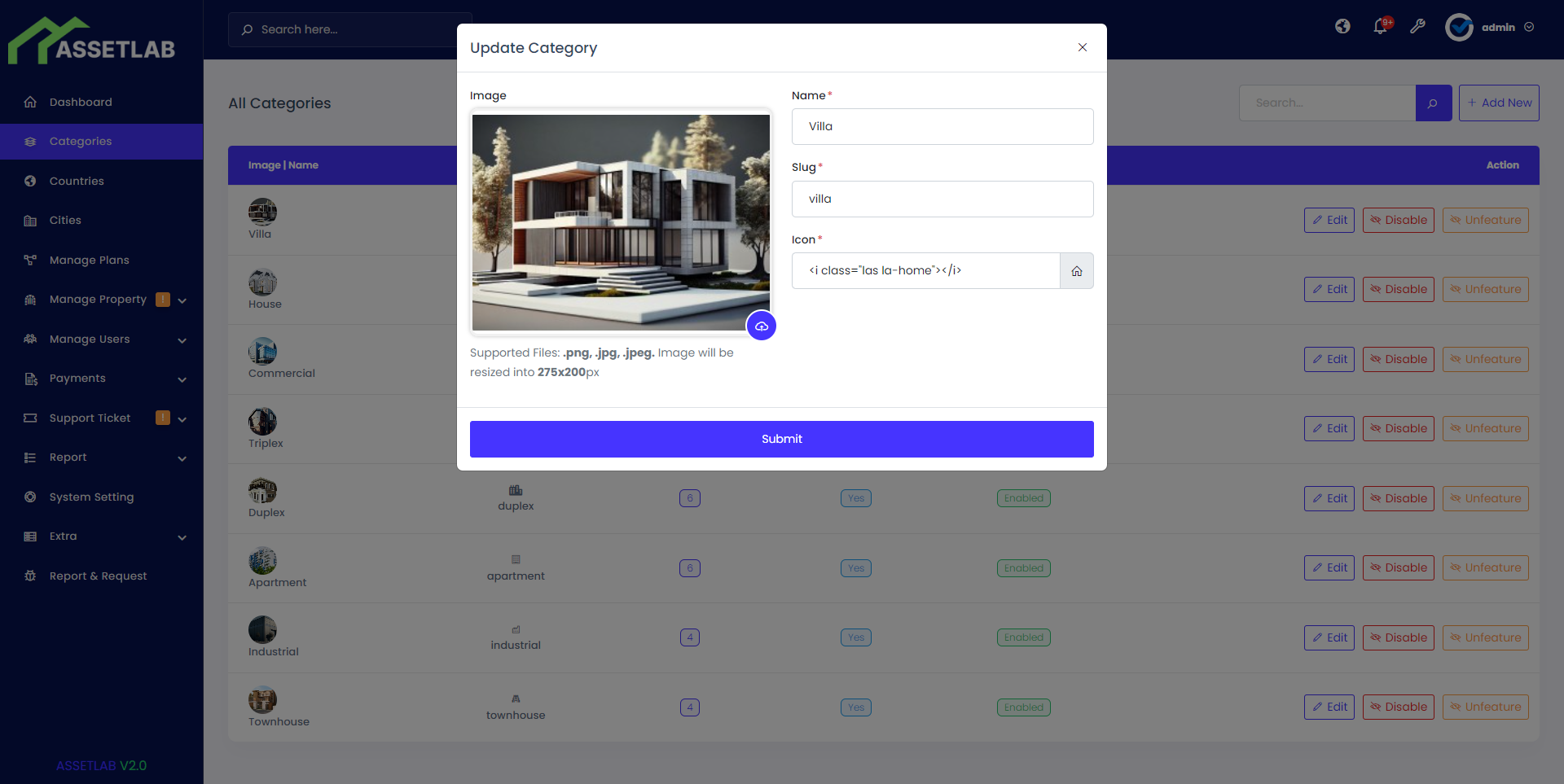 AssetLab - Property Listing Platform | Property Buy Sell | Property Rent by ViserLab